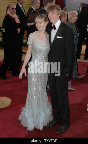 Kirsten Dunst and Christian Dunst The 79th Annual Academy Awards ...