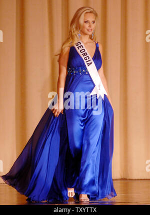 Brittany Swann, Miss Georgia 2007 Miss USA - Preliminary Competition ...
