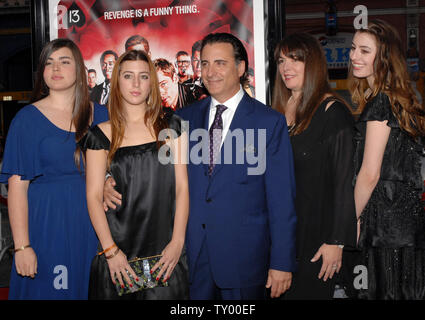 Cast member Andy Garcia and his wife Marivi Lorido Garcia (L) and their ...