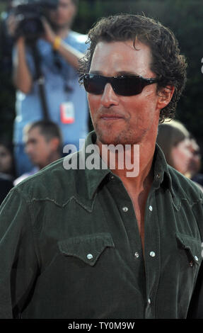 Matthew McConaughey at the "Tropic Thunder" Los Angeles Premiere held ...