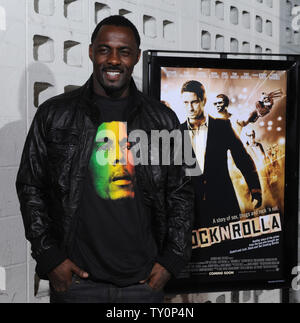 Cast member Idris Elba attends the premiere of the film "Prom Night" in ...