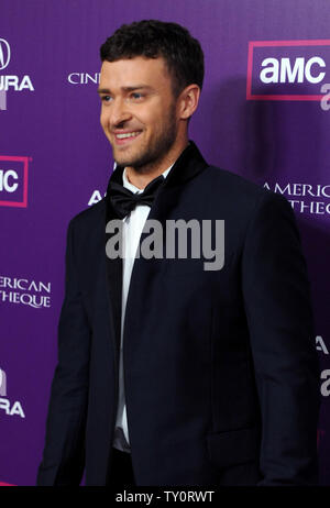 Singer Justin Timberlake arrives at the 23rd American Cinematheque ...