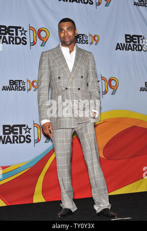 Ginuwine at the BET Awards 2009 at the Shrine Auditorium in Los Angeles ...