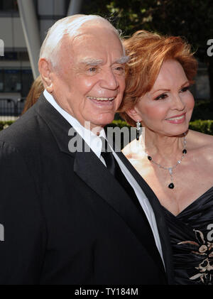 Ernest Borgnine and his wife Tova Borgnine arrive at the 17th Annual ...