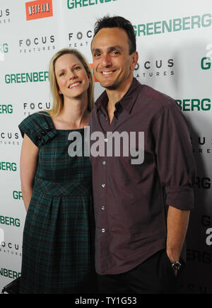 Actor Hank Azaria and Katie Wright arrive at the 16th Annual Critic's ...