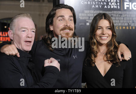 Dicky Eklund, Christian Bale and Sibi Blazic at the Los Angeles ...