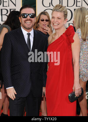Ricky Gervais 68th Annual Golden Globe Awards held at The Beverly ...