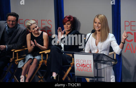 Mark Burnett, Elisha Cuthbert, Sharon Osbourne,Julianne Hough, Kaley ...