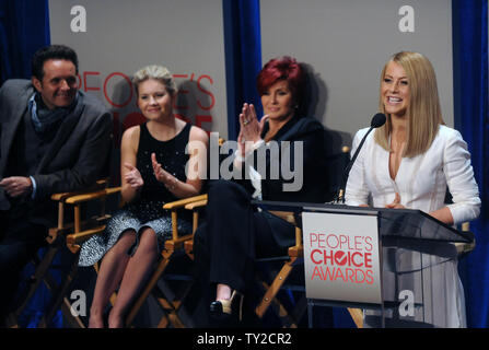 Mark Burnett, Elisha Cuthbert, Sharon Osbourne,Julianne Hough, Kaley ...