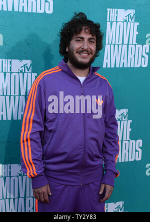 Oliver Cooper at 2012 MTV Movie Awards held at the Gibson Amphitheatre ...