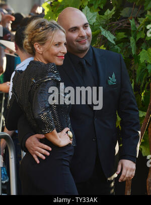 Ahmet Zappa and wife Shana Muldoon. 4 September 2012, Hollywood ...