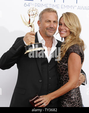Kevin Costner and Wife Christine at the "Hatfields & McCoys" Pre-Emmy ...