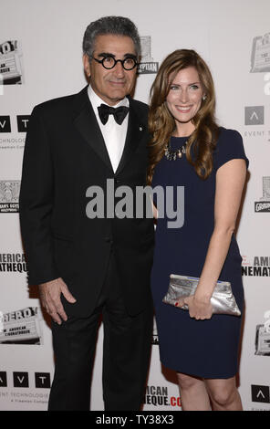 Eugene Levy and daughter Sarah at American Cimenatheque Honoring Ben ...