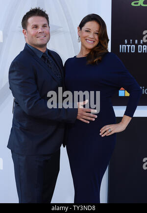Rod and Heidi Roddenberry arrive for the "Star Trek Into Darkness ...