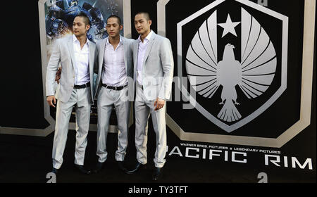 Luu Triplets - Charles Luu, Mark Luu & Lance Luu at the "Pacific Rim ...