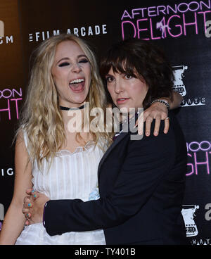 Juno Temple, a cast member in "Fargo," poses at the premiere of the ...