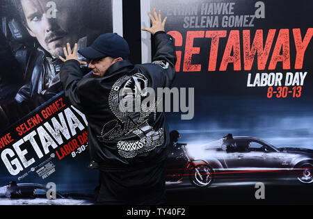 Courtney Solomon attends The Los Angeles Premiere of "Getaway" at the ...