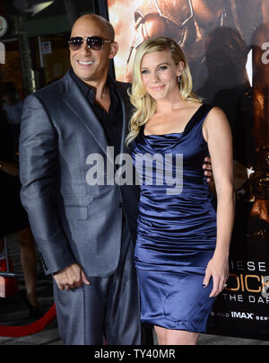 RIDDICK, from left: Vin Diesel, Katee Sackhoff, Raoul Trujillo, 2013 ...