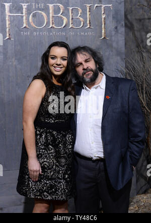 Peter Jackson and his daughter Katie Jackson The Hollywood premiere of ...