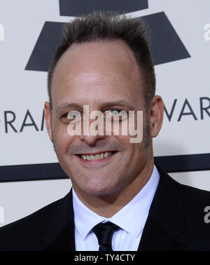 Scott Healey arrives at the 56th annual Grammy Awards at Staples Center ...