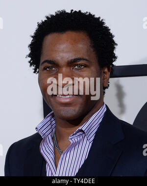 Aaron Bing arrives at the 56th annual GRAMMY Awards at Staples Center ...