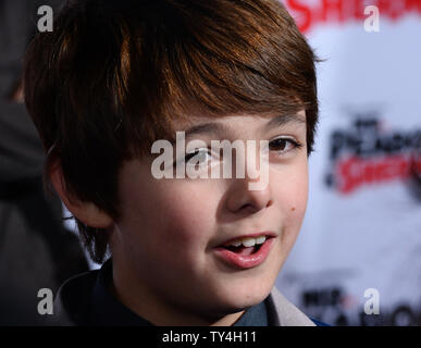 Cast member Max Charles, the voice of Sherman in the animated motion ...