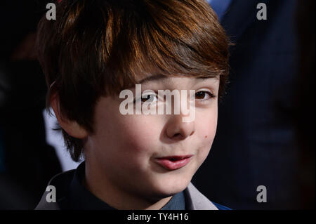 Cast member Max Charles, the voice of Sherman in the animated motion ...