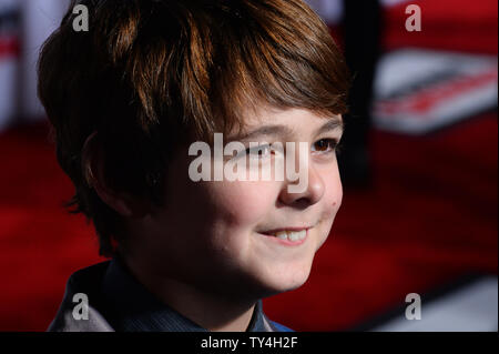 Max Charles attends the 'Mr. Peabody & Sherman' Los Angeles premiere ...