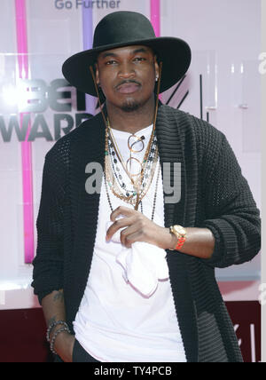Ne-Yo attends the 50th Annual Grammy Awards held at the Staples Center ...