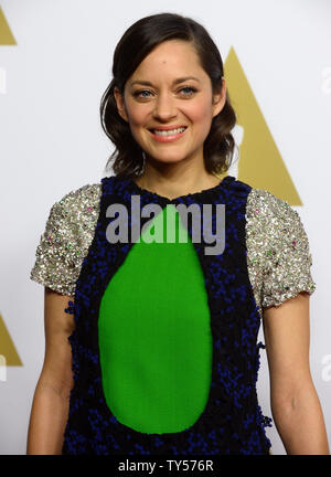 Marion Cotillard attends the 87th Annual Academy Awards, held at ...