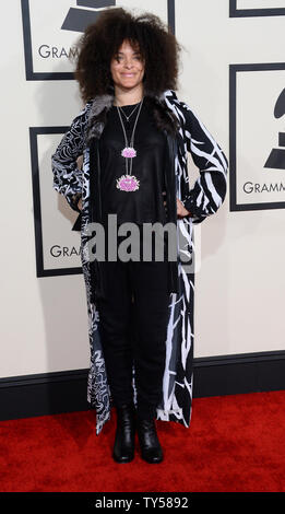 Mali Hunter arrives for the 57th Grammy Awards at Staples Center in Los ...
