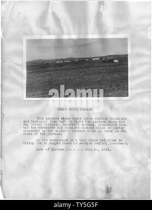 Heart Butte Station Stock Photo - Alamy