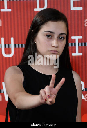 Danababy arrives at the 2015 MTV Video Music Awards held at the ...