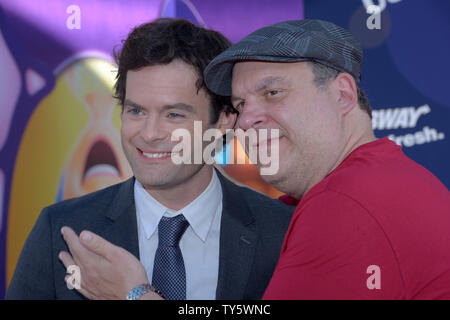 Cast member Bill Hader, the voice of Fear in the animated motion ...