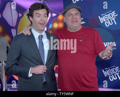 Cast member Bill Hader, the voice of Fear in the animated motion ...