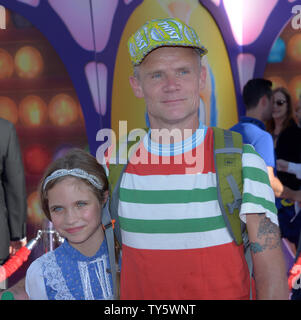 Flea and daughter Sunny Bebop Balzary attend the Los Angeles premiere ...