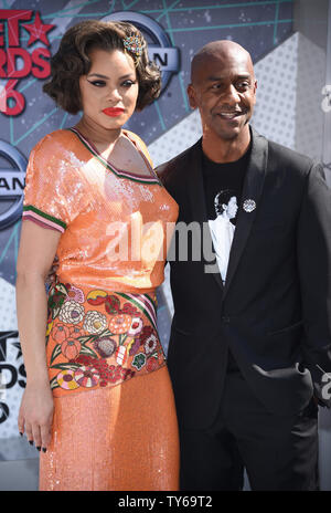 Stephen Hill, BET president of programming, arrives at the BET Awards ...