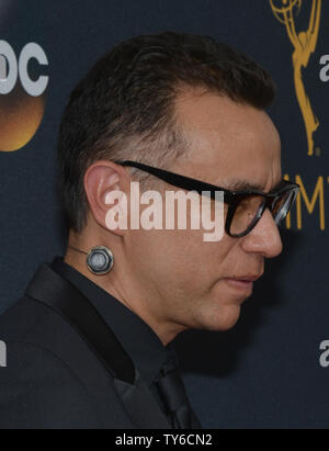 Actor Fred Armisen arrives for the 68th annual Primetime Emmy Awards at ...