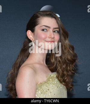 Actress Emily Robinson arrives for the 68th annual Primetime Emmy ...