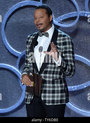 Actor Terrence Howard speaks onstage during the 68th annual Primetime ...