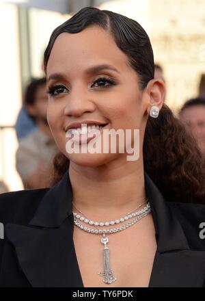 Dascha Polanco arrives at the 23rd annual Screen Actors Guild Awards at ...