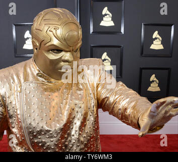 CeeLo Green aka Gnarly Davidson attending the 59th Annual Grammy Awards ...