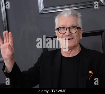 Illustrator Gérard Lo Monaco arrives for the 59th annual Grammy Awards ...
