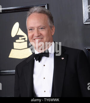 Ted Nash arrives at the 59th annual Grammy Awards at the Staples Center ...