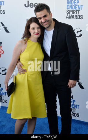 Editor Sebastian Sepulveda (R) and guest attend the 32nd annual Film ...