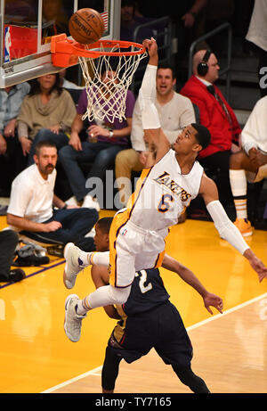 New Orleans Pelicans guard Jordan Hawkins (24) steals the ball from San ...