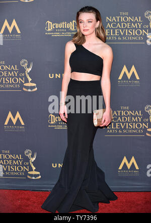 Courtney Grosbeck arrives at the 44th Annual Daytime Emmy Awards at the ...