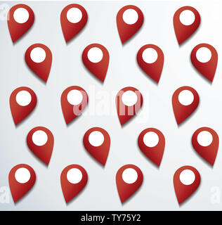 pin location icon background Stock Photo - Alamy