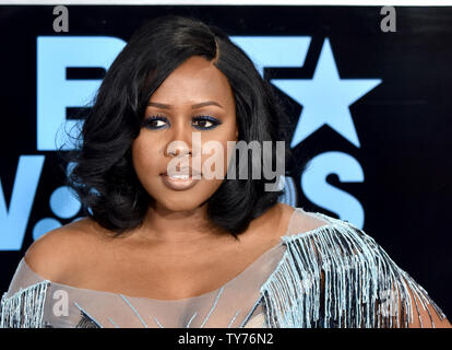 Remy Ma at the 2016 BET Awards Arrivals, Microsoft Theater, Los Angeles ...