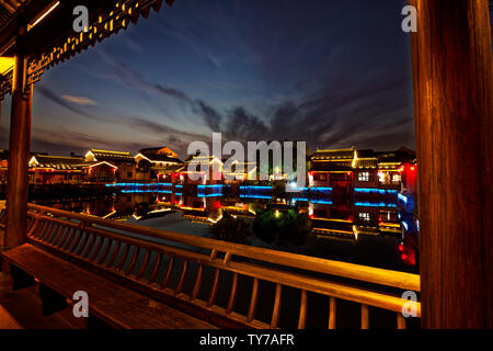 Photographed in Tangkou Ancient Town, Wuxi City, Jiangsu Province ...